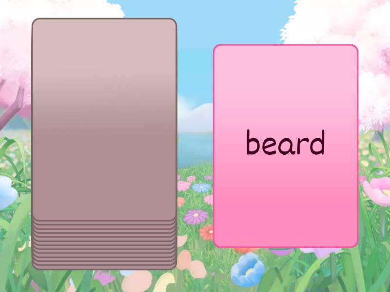 Speed Words: ear - Speaking cards