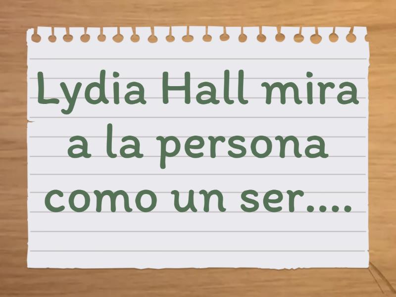 sala Lydia - Flash cards