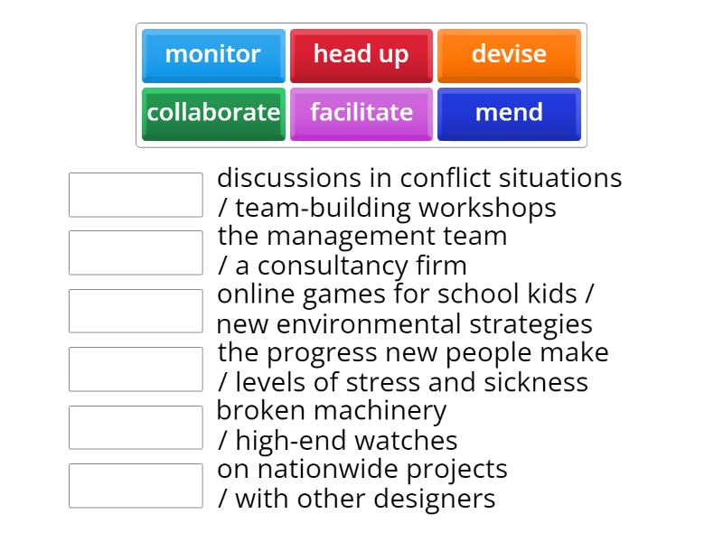 Roadmap B2+ 8a. Part 1 - Match up