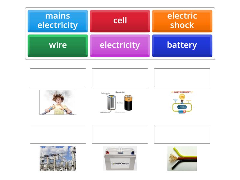 Electricity - Match up