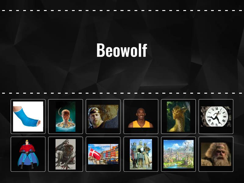 grade 8 beowolf match - Find the match