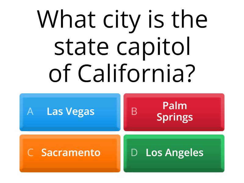 California - Quiz