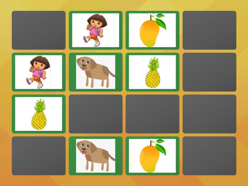 Match 'em up! - Matching pairs