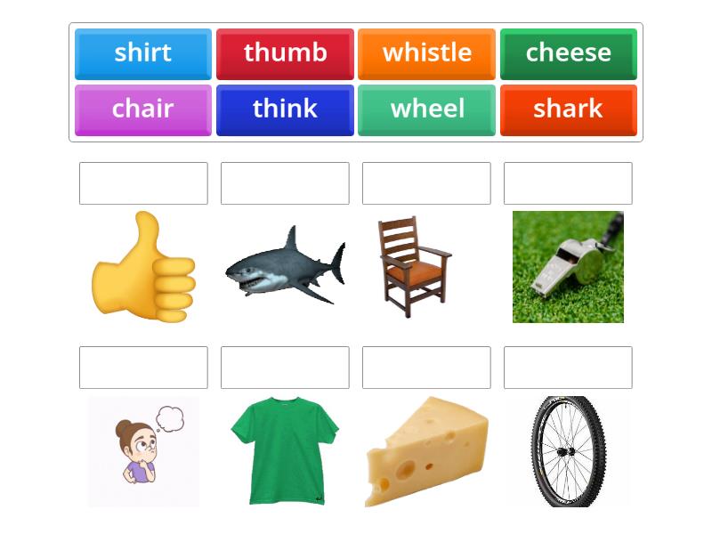 Digraph Match Game - Match up