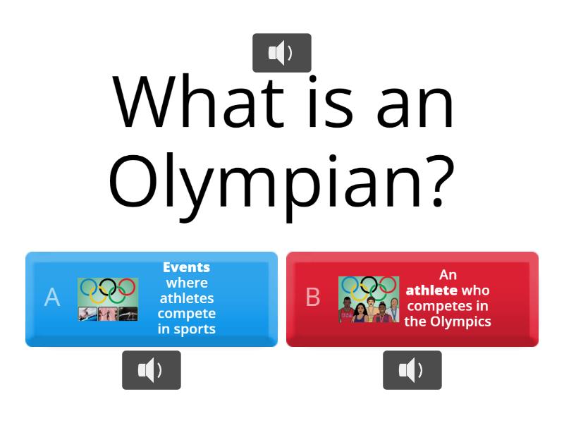 Chapter 4: U.S. Olympians TEST - Quiz