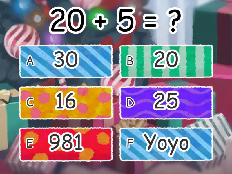 Math game - Quiz