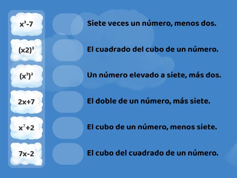 Desafíos matemáticos - Match up