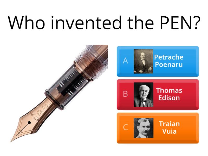 Famous inventors - Quiz