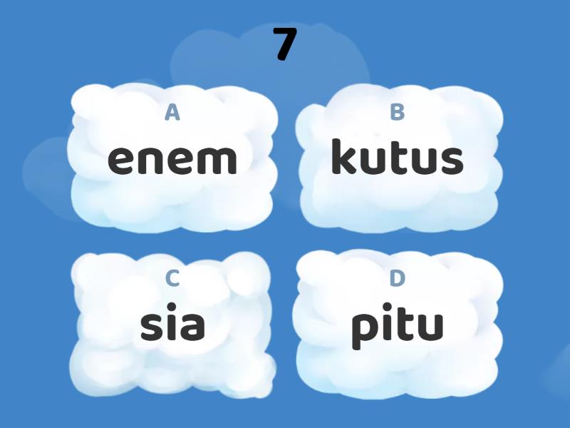 Bahasa bali- Angka Bahasa Bali - Quiz