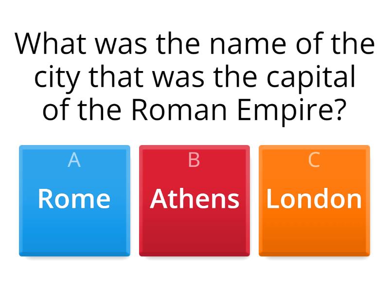 Romans - Quiz