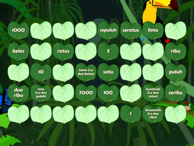 Angka Besar - Matching pairs