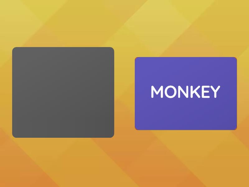 ANIMALS - Speaking cards