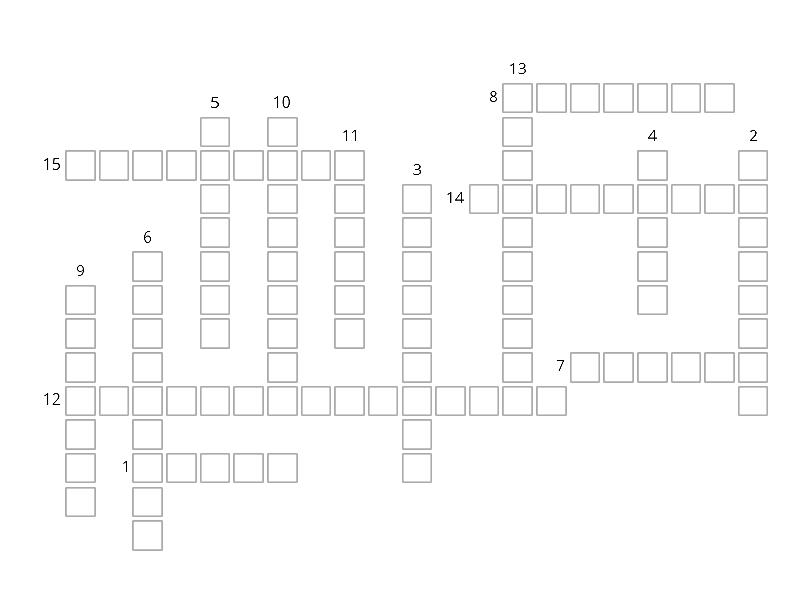 les vetements et les details - Crossword