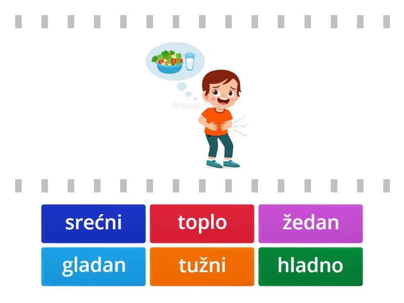 Pridevi/Adjectives - Find the match