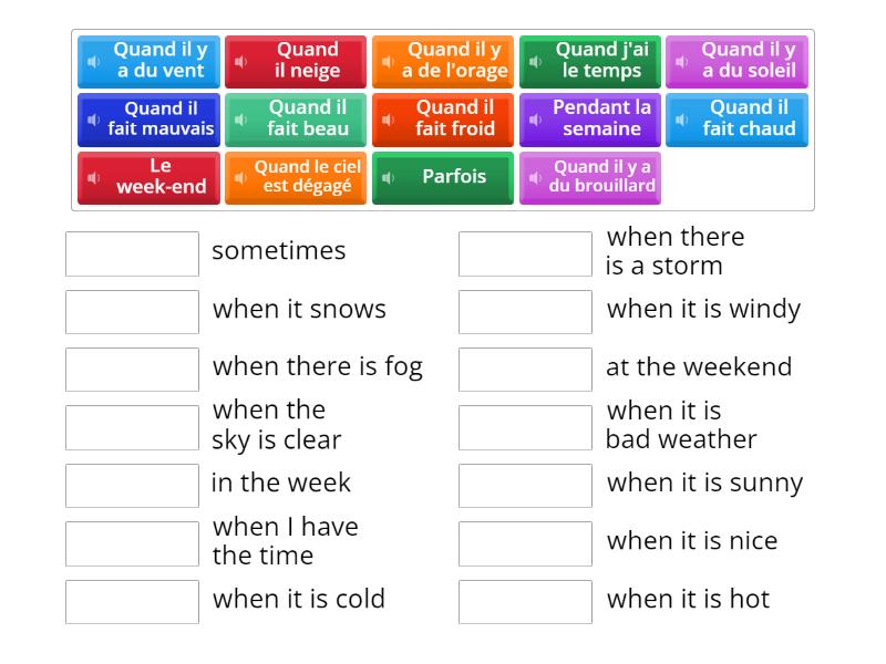 Unit 15 Talking about weather and free time in the town ( language gym ...