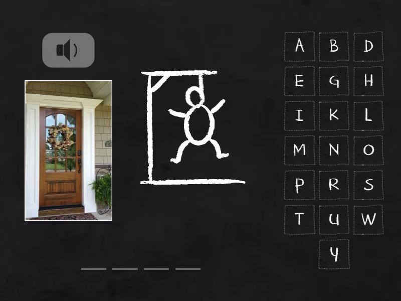 Furniture TT2 Unit 7 - Hangman