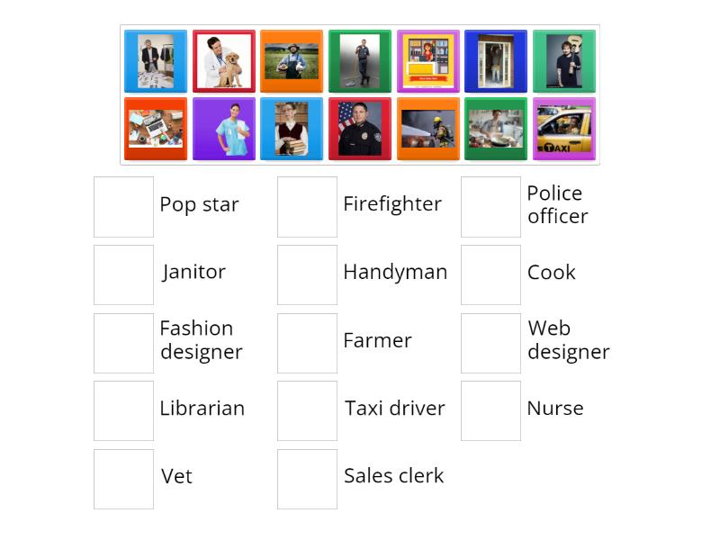 Professions - Match up