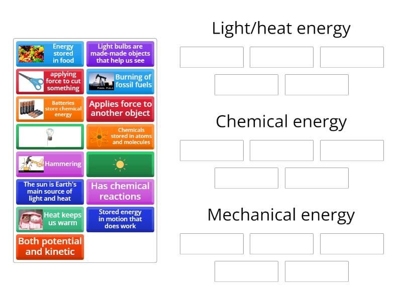 Energy sort - Group sort