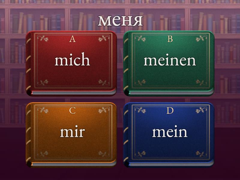 Personal- und Possessivpronomen - Quiz