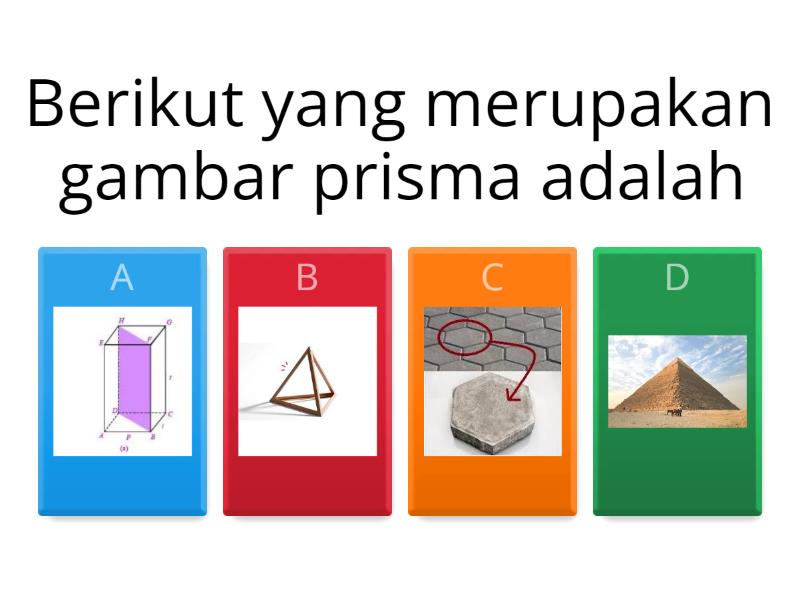 LKPD (INDIVIDU) LUAS PERMUKAAN LIMAS DAN PRISMA - Quiz
