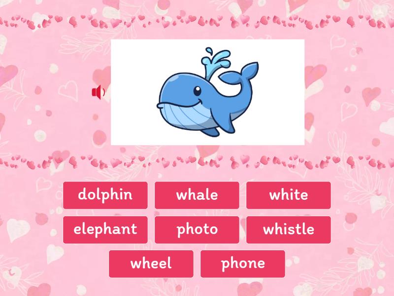 Unit 1: Phonics - Find the match