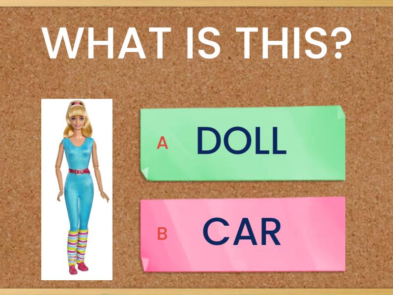 Guess the Toy! - Cuestionario