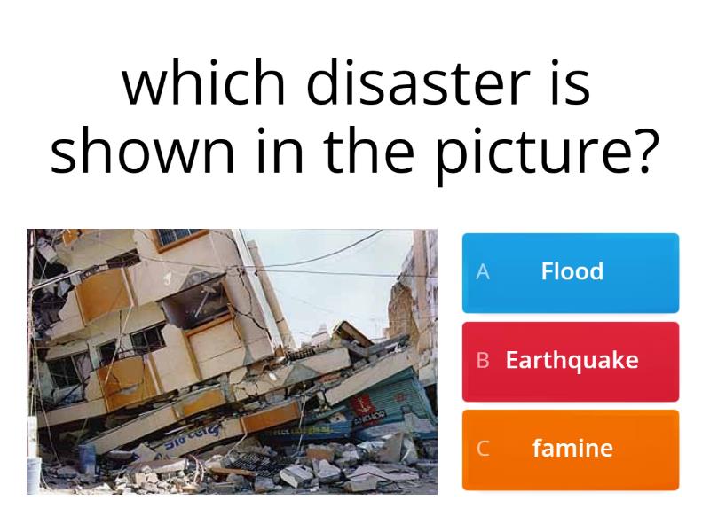 disaster management - Quiz