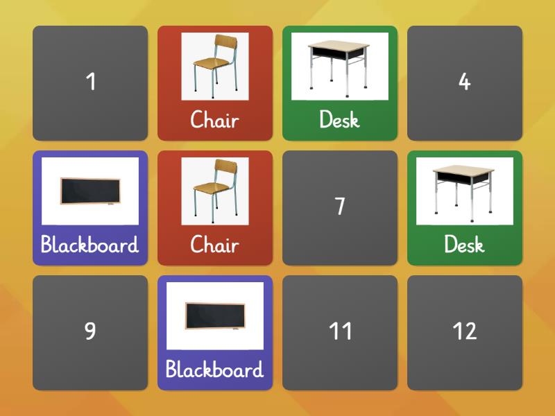 The class objects memory - Matching pairs