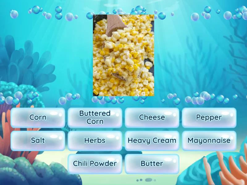 Buttered Corn﻿ Game - Find the match