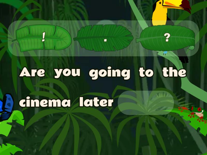 Missing Full Stop, Question Marks, Exclamation Marks - Complete the ...