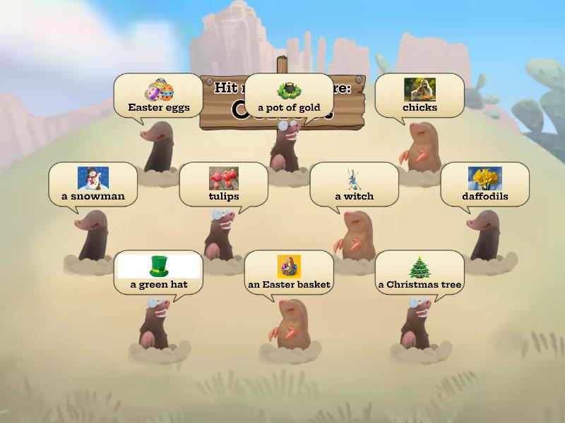 Little Bunny Foo Foo - Whack-a-mole