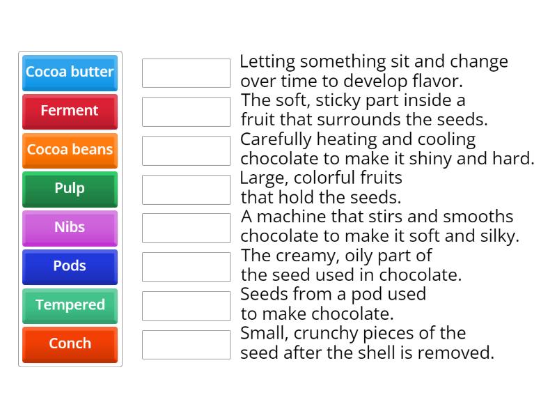Chocolate - Match up
