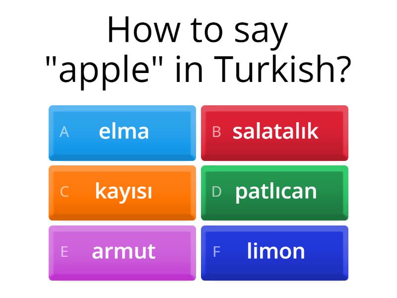 Turkiye - Quiz