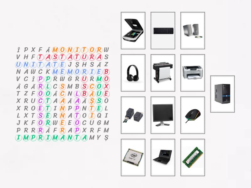 Componenta Hardware - Wordsearch
