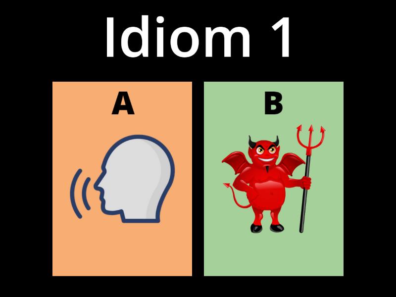 GUESS the idioms - Quiz
