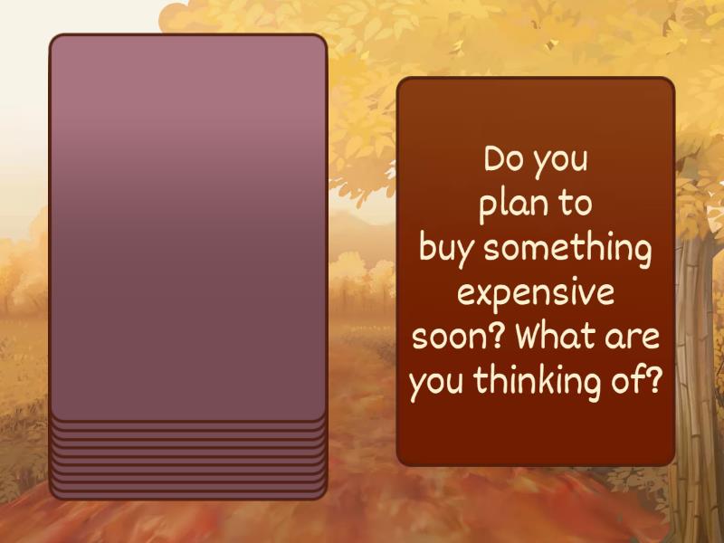 E2 9A: warm-up - Speaking cards