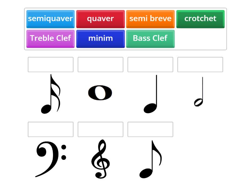note values - Match up