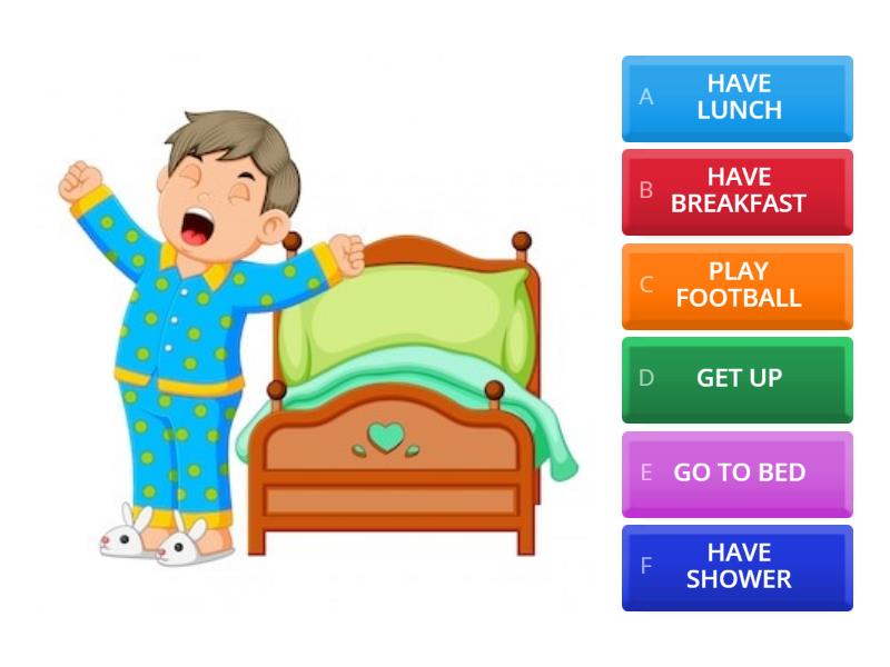 DAILY ROUTINE - Quiz