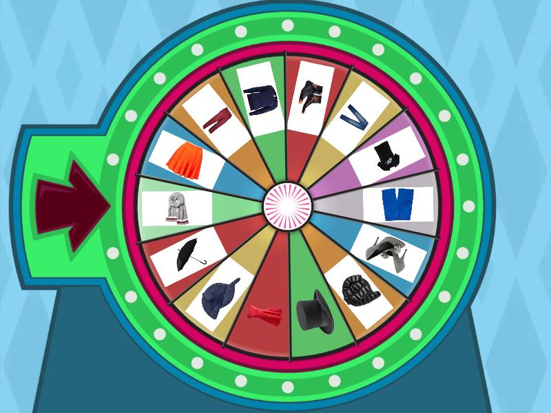 clothes - Spin the wheel