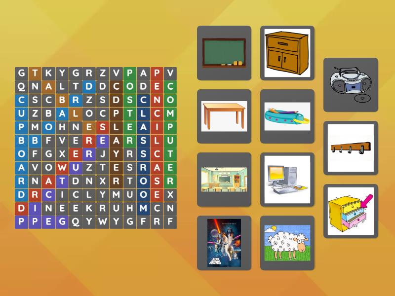 FF2 Unit 1 L1+L3 - Wordsearch