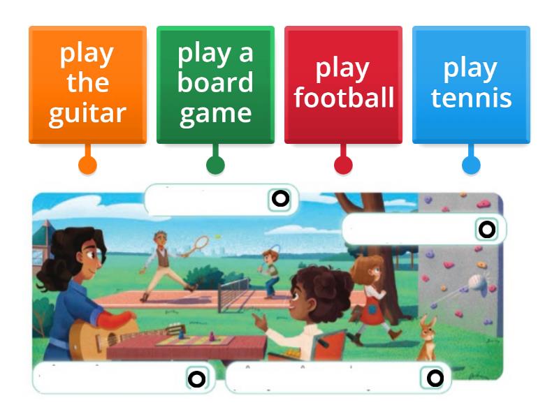 Unit 4 Let's try new activites 8 ( segundo de primaria ) - Labelled diagram
