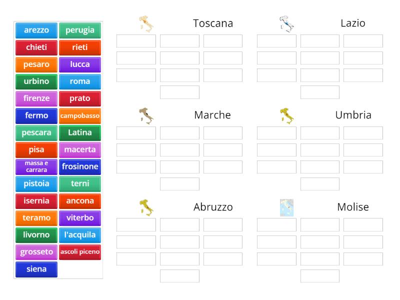 CENTRO - Group sort