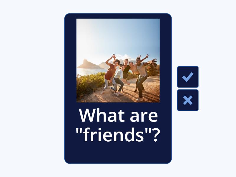 My Best Friend - Flash cards