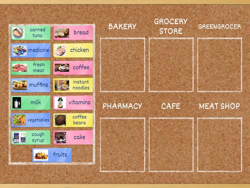 SORT THE ITEMS - Group sort