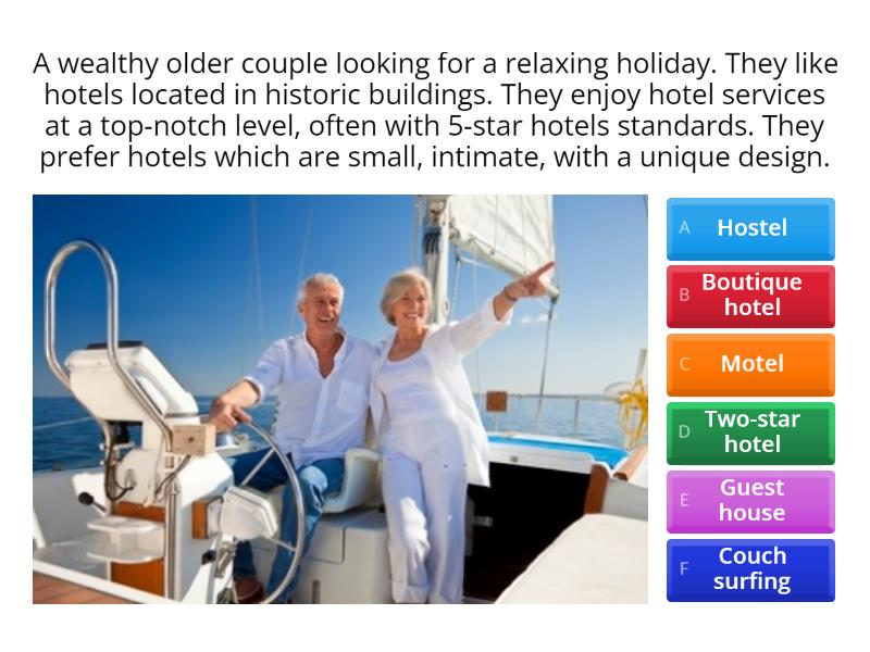 B2. VOCABULARY: TRAVEL & TOURISM. ACCOMMODATION - Cuestionario