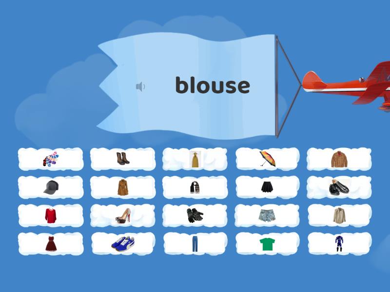 Clothes Spotlight 5 M 7 - Find the match