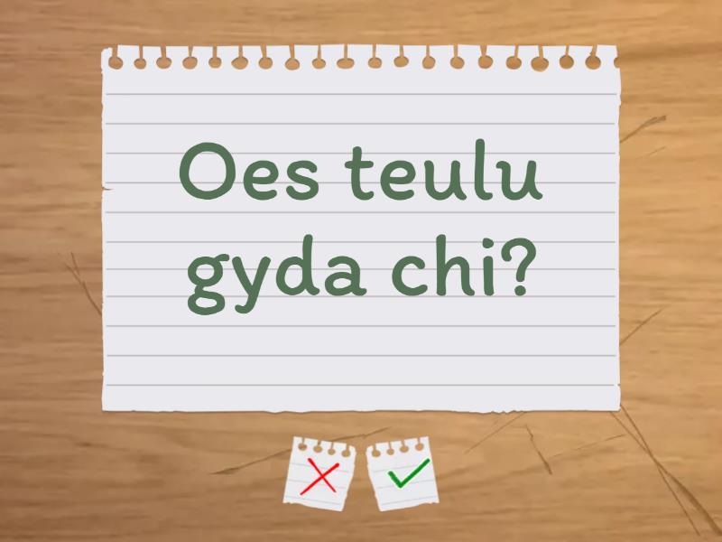 Rhan 2 Cwestiynau Arholiad Mynediad - Part 2 Mynediad Exam Questions ...