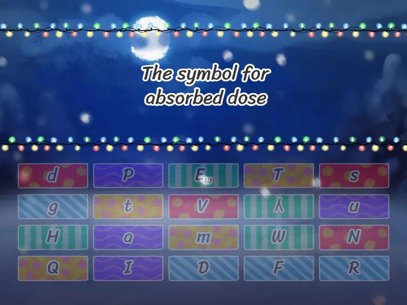 National 5 Physics - Quantity Symbols - Find the match