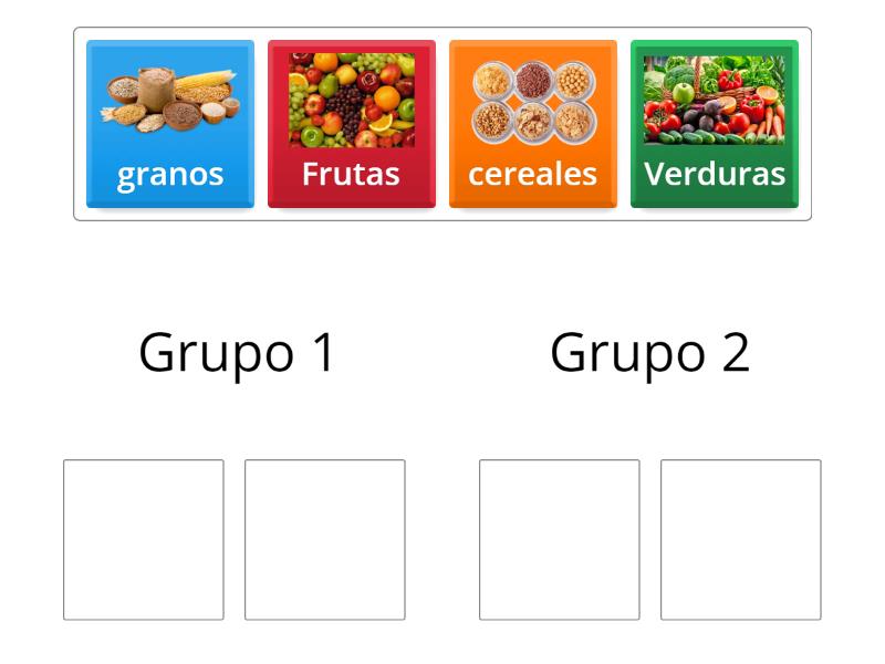 alimentos - Group sort