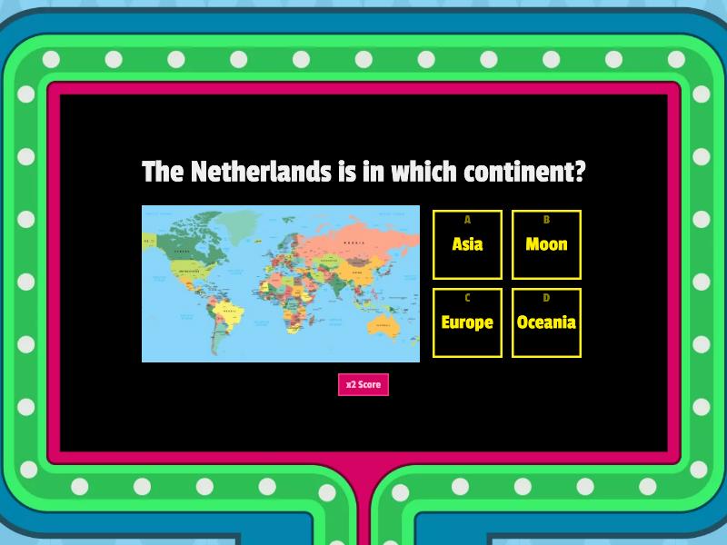 The Netherlands - Gameshow quiz